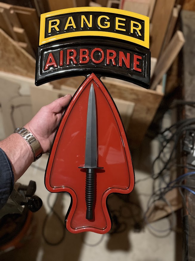 Clandestine Commando Company | Custom Plaques